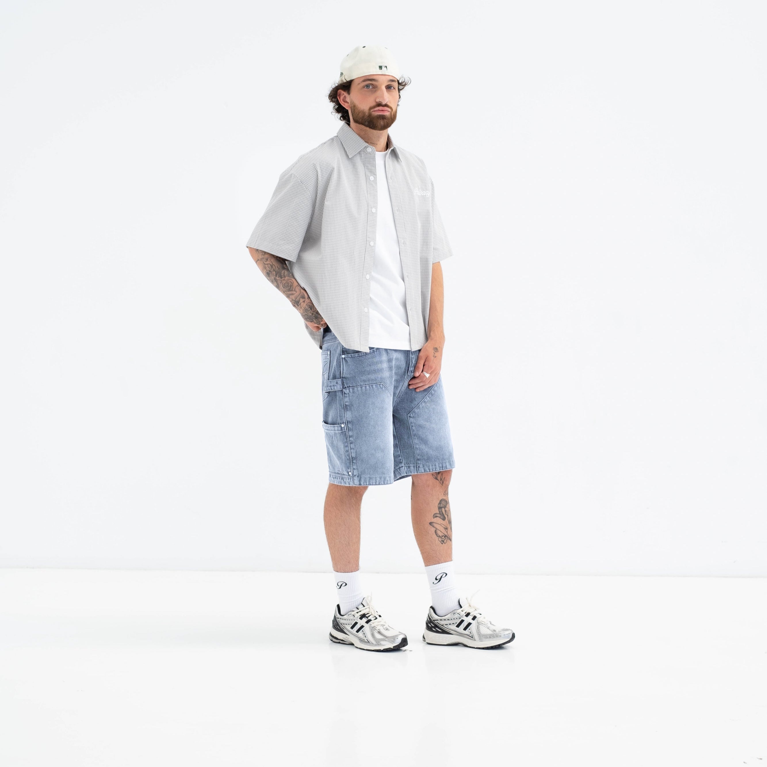 Workman Shorts V2 - Light Blue – PRIVACY CLO